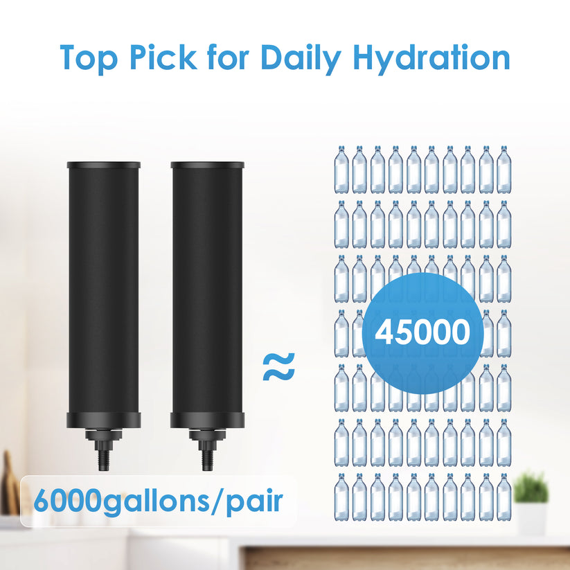 AQUA CREST Gravity Water Filter System