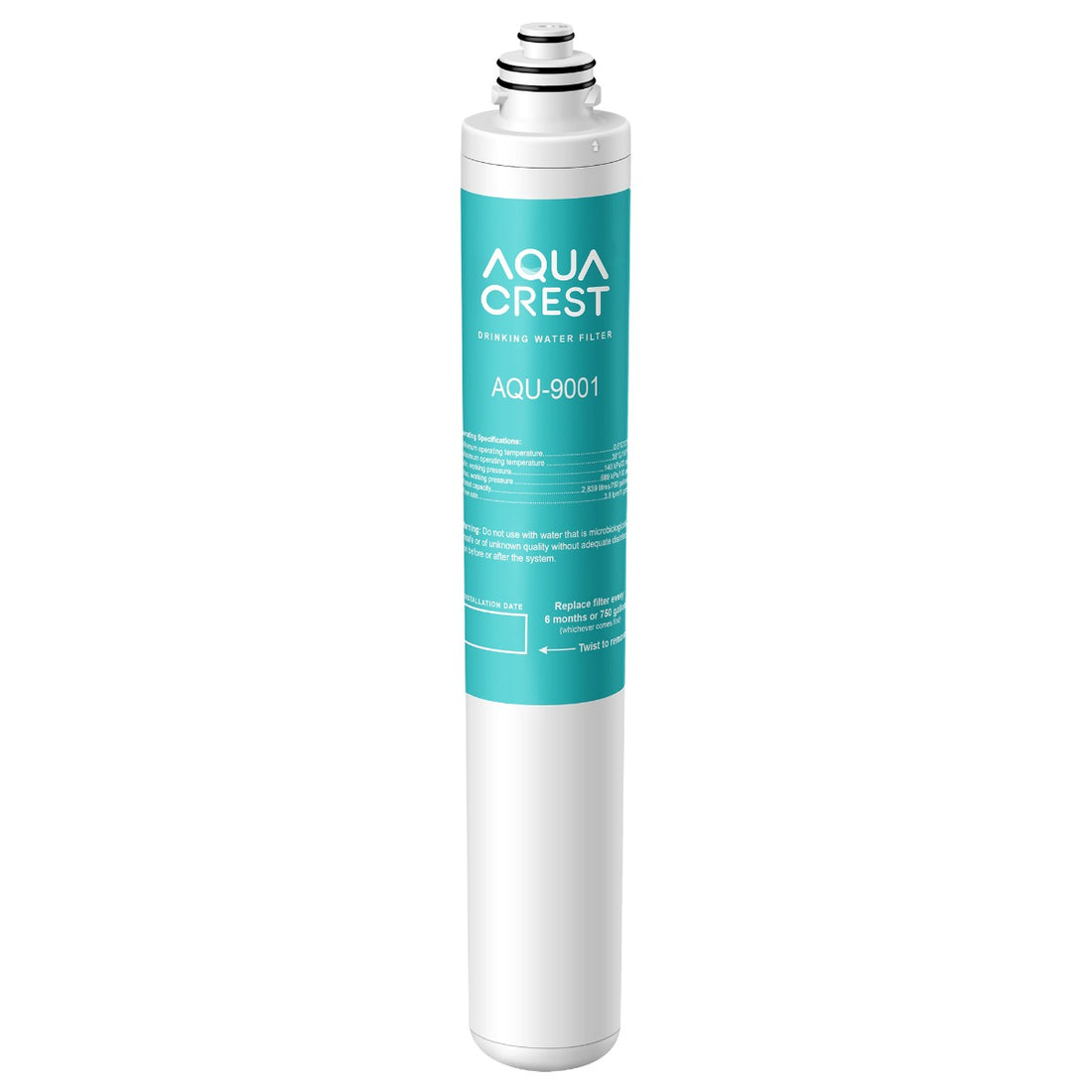 AQUACREST Replacement for Moen 9001 Under Sink Water Filter